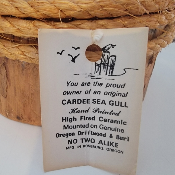 Cardee West Sea Gulls | Accents | Vtg Cardee West Sea Gulls Hand ...